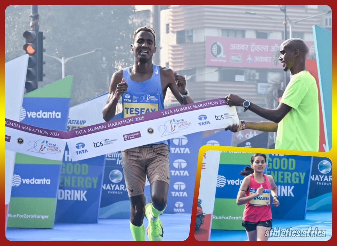 Tesfay claims men’s crown, Tele takes women’s title in 2025 Mumbai ...